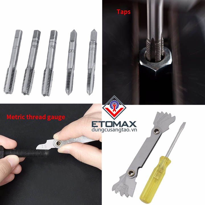 Bộ taro tạo ren 32PCS – Dụng cụ sáng tạo ETOMAX