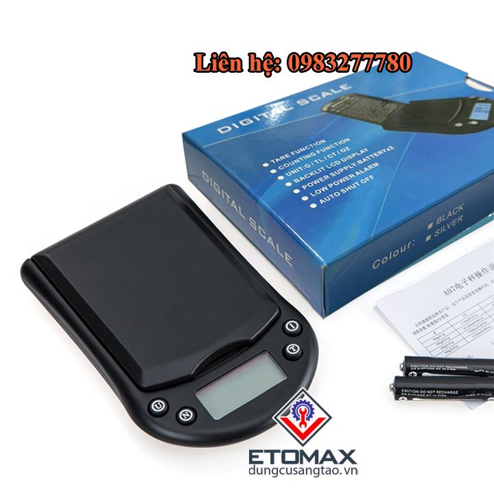 Cân Tiểu Ly Điện Tử 200x 0,01g A07 – Dụng cụ sáng tạo ETOMAX