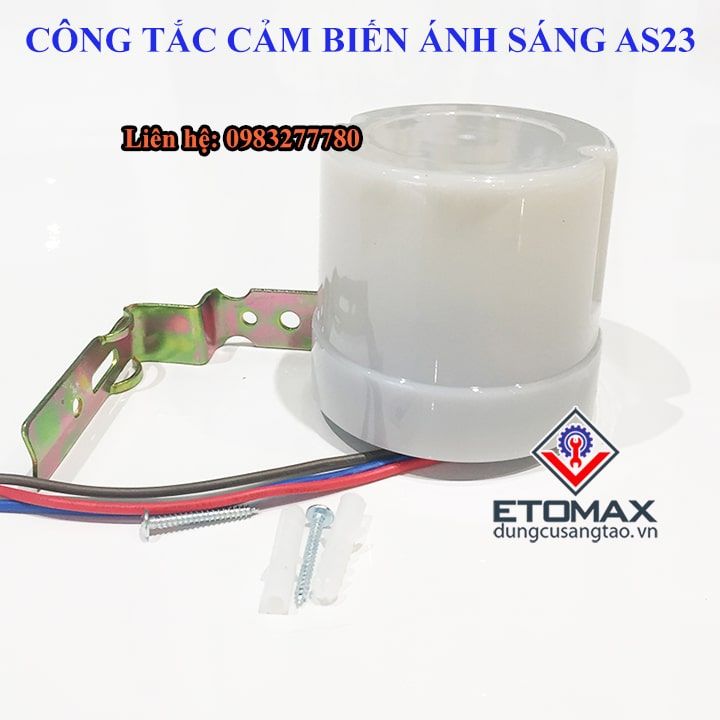 Công tắc cảm biến ánh sáng ngoài trời công suất lớn AS23 – Dụng cụ sáng ...