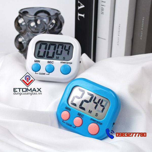 Đồng hồ bấm giờ đếm ngược mini v4 – Dụng cụ sáng tạo ETOMAX