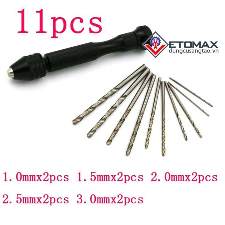 Khoan tay mini v2 – Dụng cụ sáng tạo ETOMAX