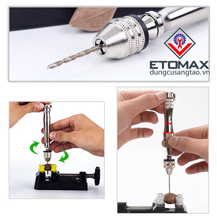 Khoan tay mini v4 – Dụng cụ sáng tạo ETOMAX
