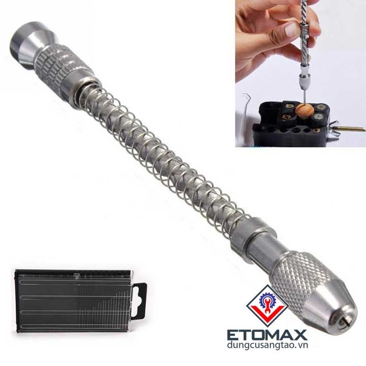 Khoan tay thủ công mini V1 – Dụng cụ sáng tạo ETOMAX