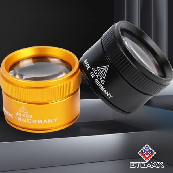 Kính lúp soi mẫu vật chuyên dụng 30x GERMANY – Dụng cụ sáng tạo ETOMAX