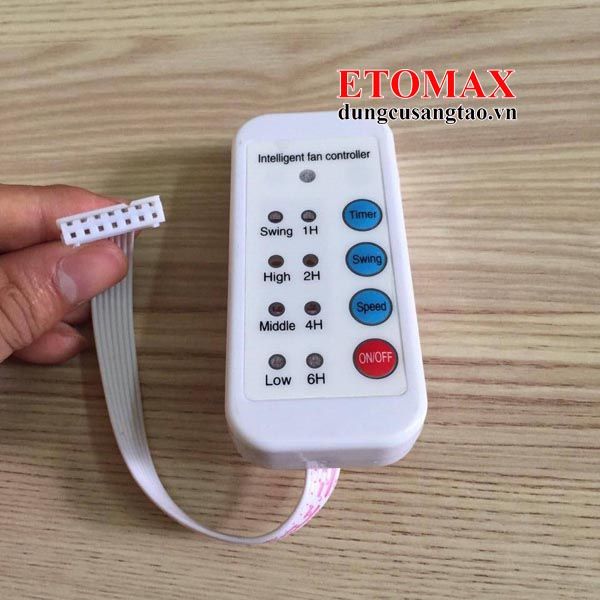 Mạch điều khiển quạt từ xa TOMAX v2 – Dụng cụ sáng tạo ETOMAX