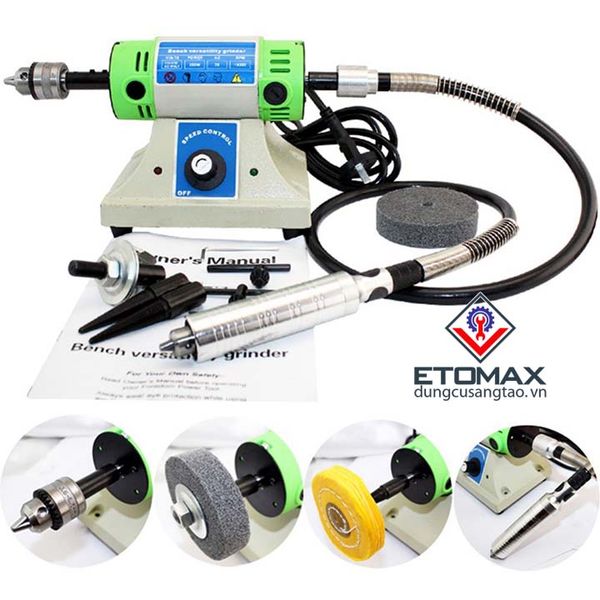 Máy mài công suất lớn miniQ BG-3118C – Dụng cụ sáng tạo ETOMAX