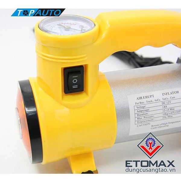 Máy nén khí bơm hơi mini 12v V2 – Dụng cụ sáng tạo ETOMAX