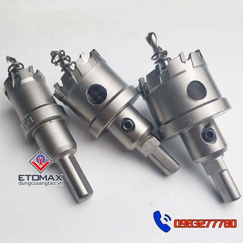 Mũi khoan khoét lỗ hợp kim siêu cứng TCT – Dụng cụ sáng tạo ETOMAX