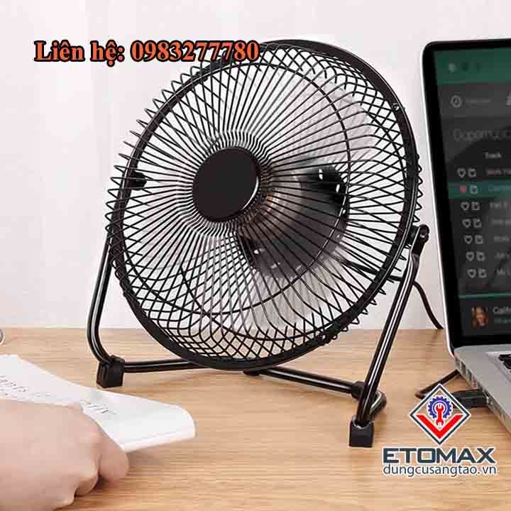 Quạt để bàn mini cắm cổng USB 8inch – Dụng cụ sáng tạo ETOMAX