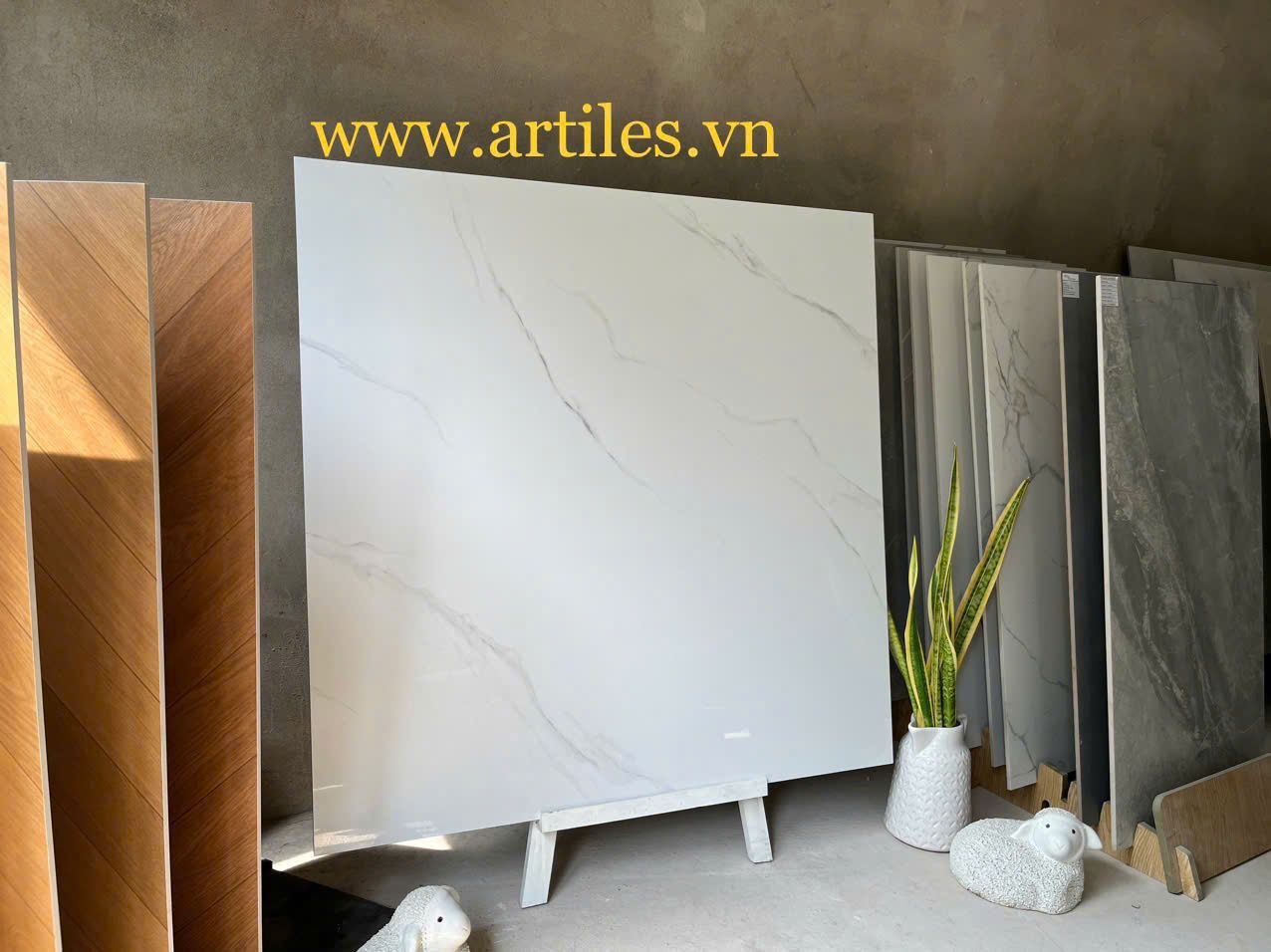 Gạch khổ lớn 1200mmx1200mm Viglacera SH1-P121201 – Artiles Tinh hoa từ đôi tay