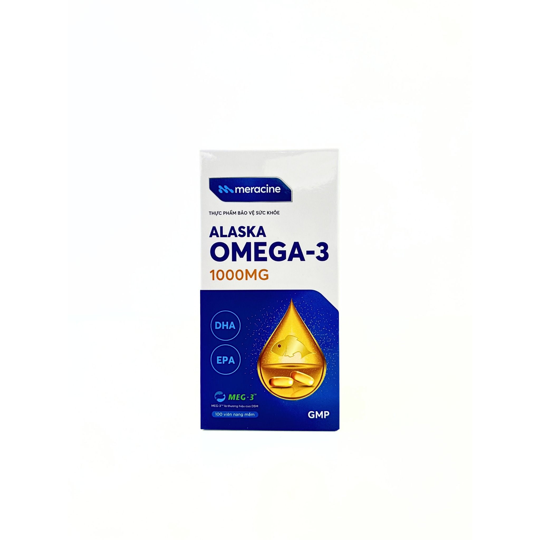 Alaska Omega 3 1000mg (100 viên/Lọ) – Meracine Store