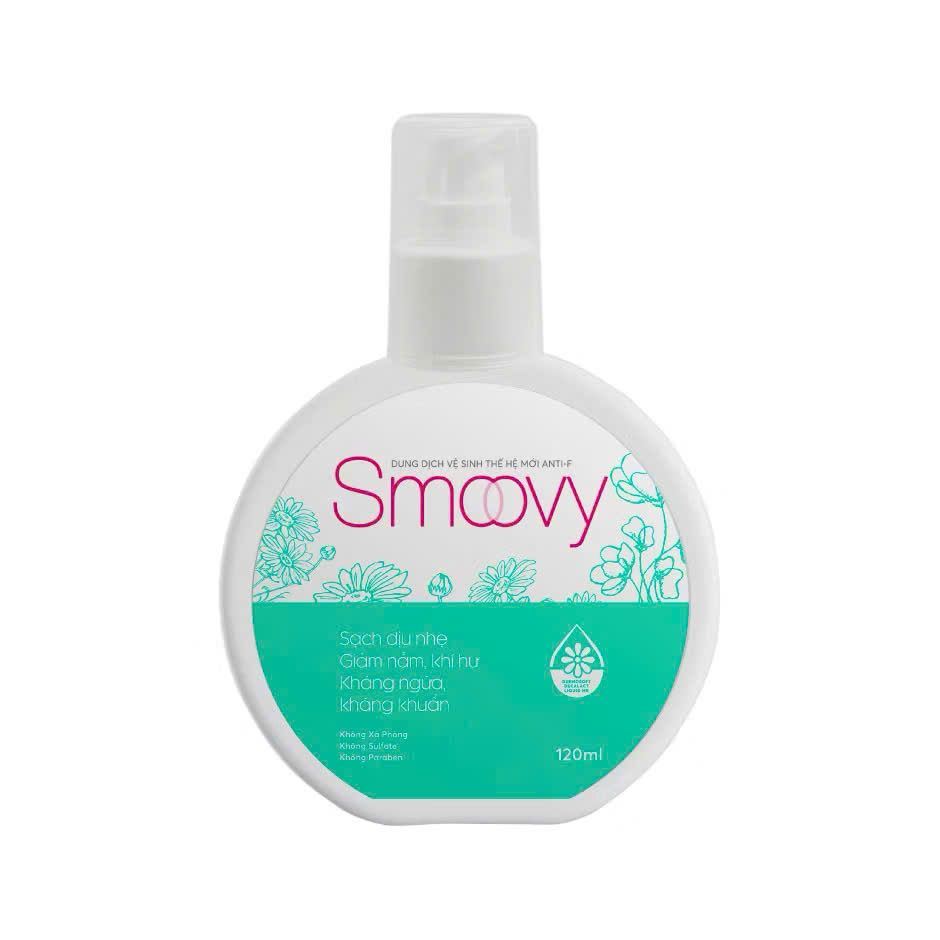 DUNG DỊCH VỆ SINH THẾ HỆ MỚI SMOOVY ANTI-F CHAI 120ml – Meracine Store