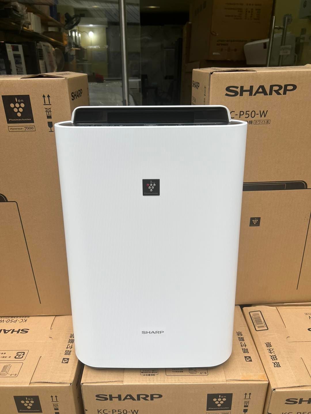 ( New ) Sharp KC-P50-W Máy lọc không khí tạo ẩm – ⭐ Gia dụng Nhật .vn