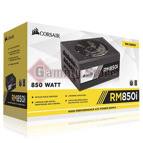 Corsair RMi Series™ RM850i — 850 Watt 80 PLUS® Gold Certified Fully Mo ...