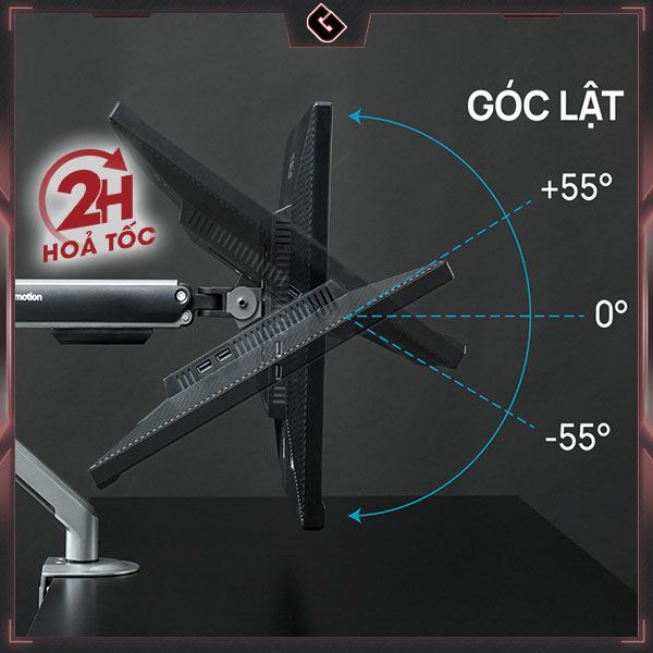 Giá Đỡ Màn Hình Máy Tính Human Motion T6 Pro – Gaming Store