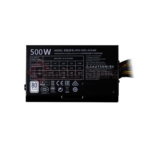 Cooler Master MASTERWATT LITE 500 – Gaming Store