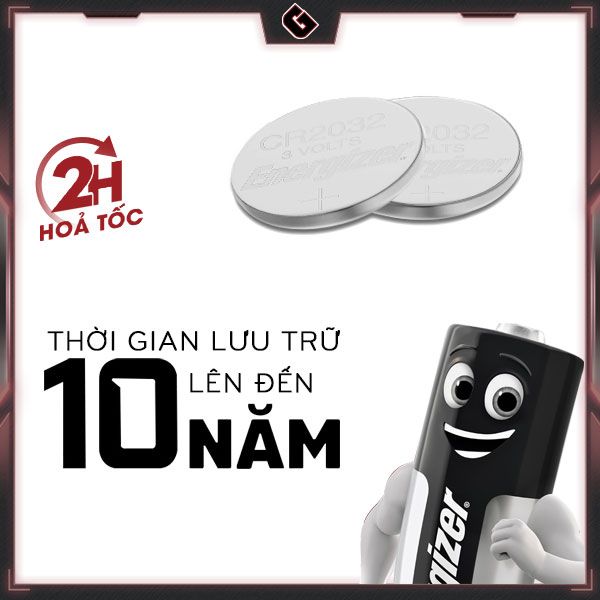 Pin CMOS Energizer CR2032 - 2032 Lithium 3v – Gaming Store