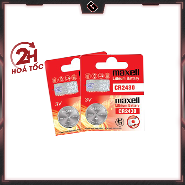 Pin CMOS Maxell CR2430 Lithium 3v – Gaming Store