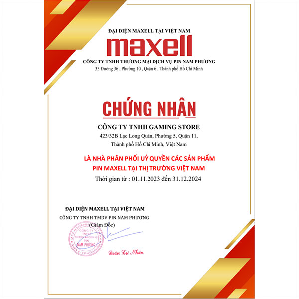 Pin CMOS Maxell CR2430 Lithium 3v – Gaming Store