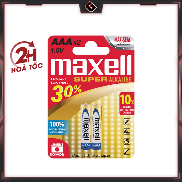 Pin Maxell Alkaline AA / AAA ( LR6 / LR03) – Gaming Store