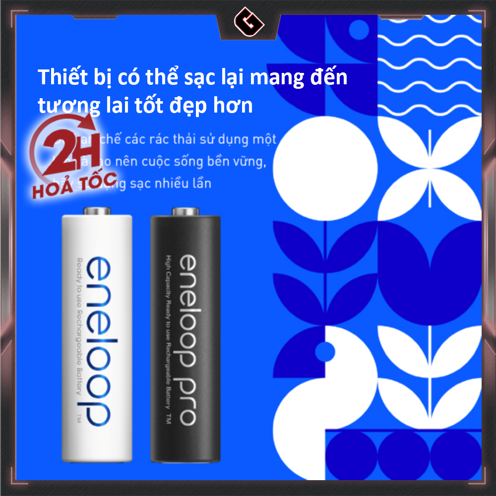 Pin Sạc Panasonic Eneloop AAA – Gaming Store