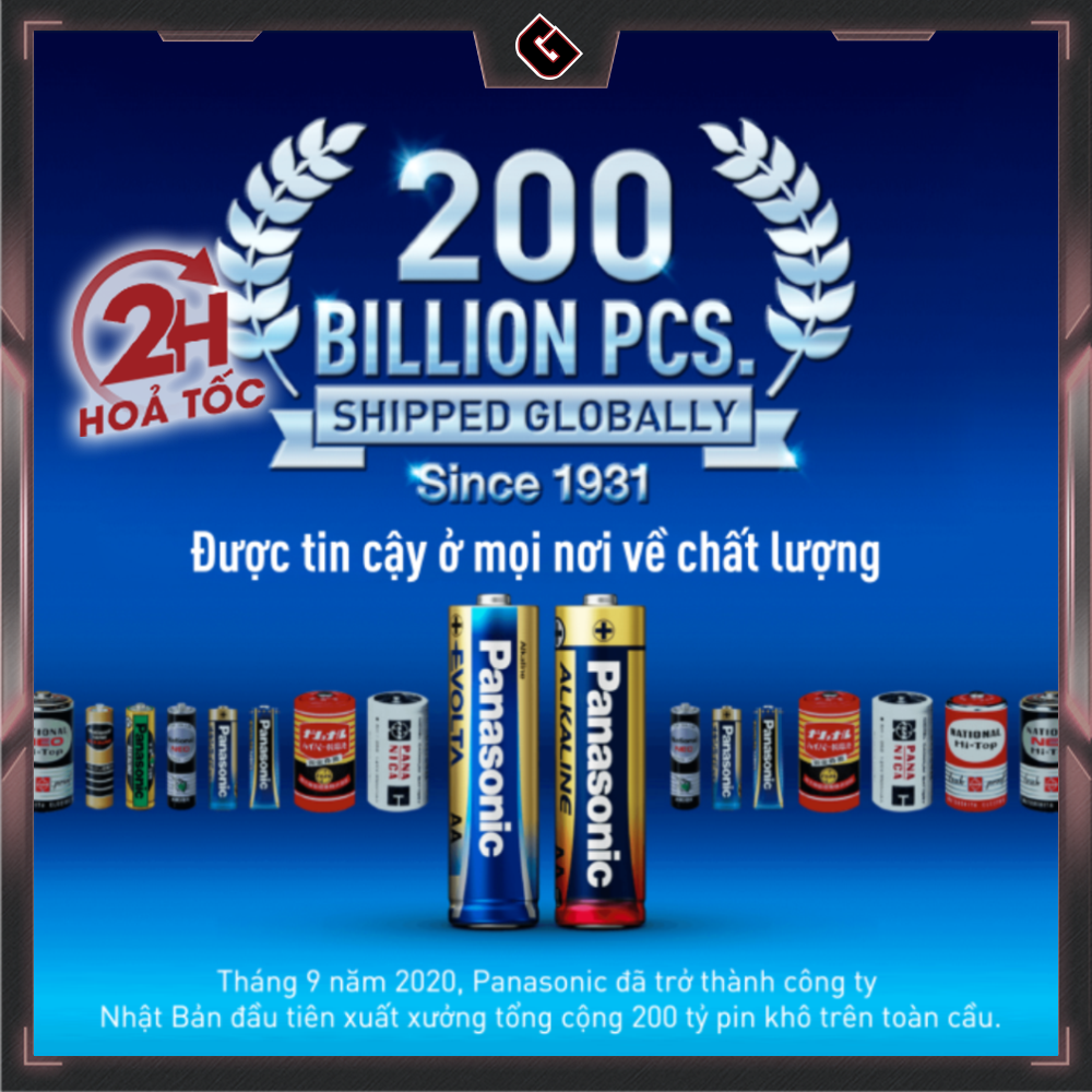 Pin Panasonic Evolta AA / AAA ( LR6EG / LR03EG) – Gaming Store