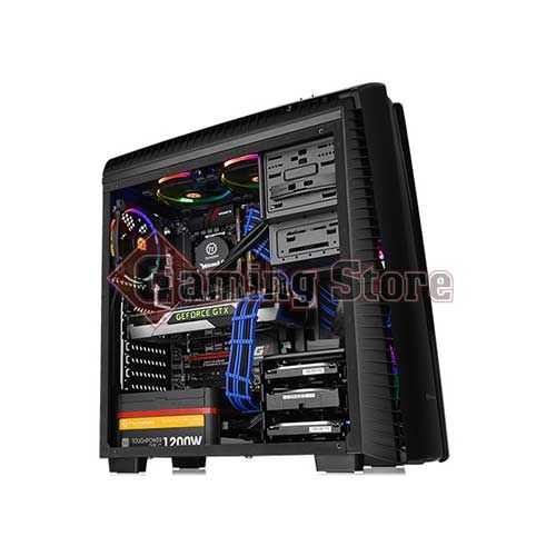 Thermaltake Versa N27 Window Mid-tower Chassis Black – Gaming Store