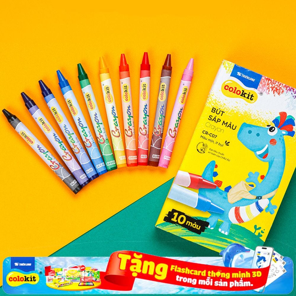 Sáp màu Thiên Long - Colokit CR-C07 – Thiên Long Shop