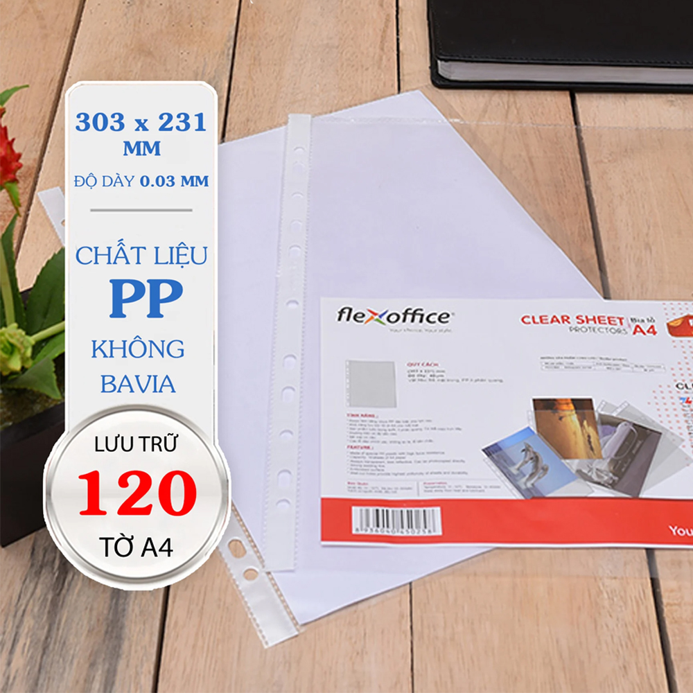 Bìa lỗ không viền A4 Thiên Long - Flexoffice FO - CS02 – Thiên Long Shop