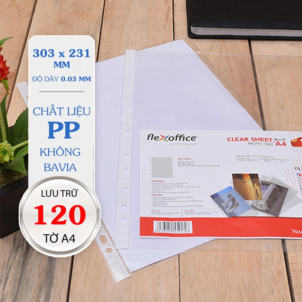 Bìa lỗ không viền A4 Thiên Long - Flexoffice FO - CS02 – Thiên Long Shop