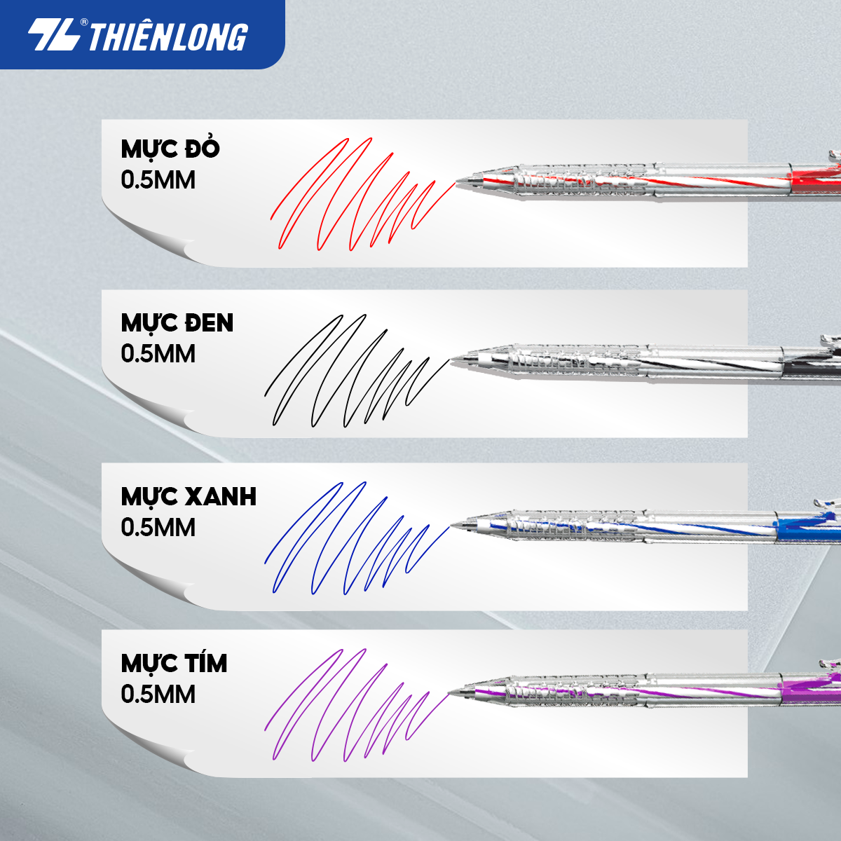 Hộp 20 Bút Bi Thiên Long TL-027 – Thiên Long Shop