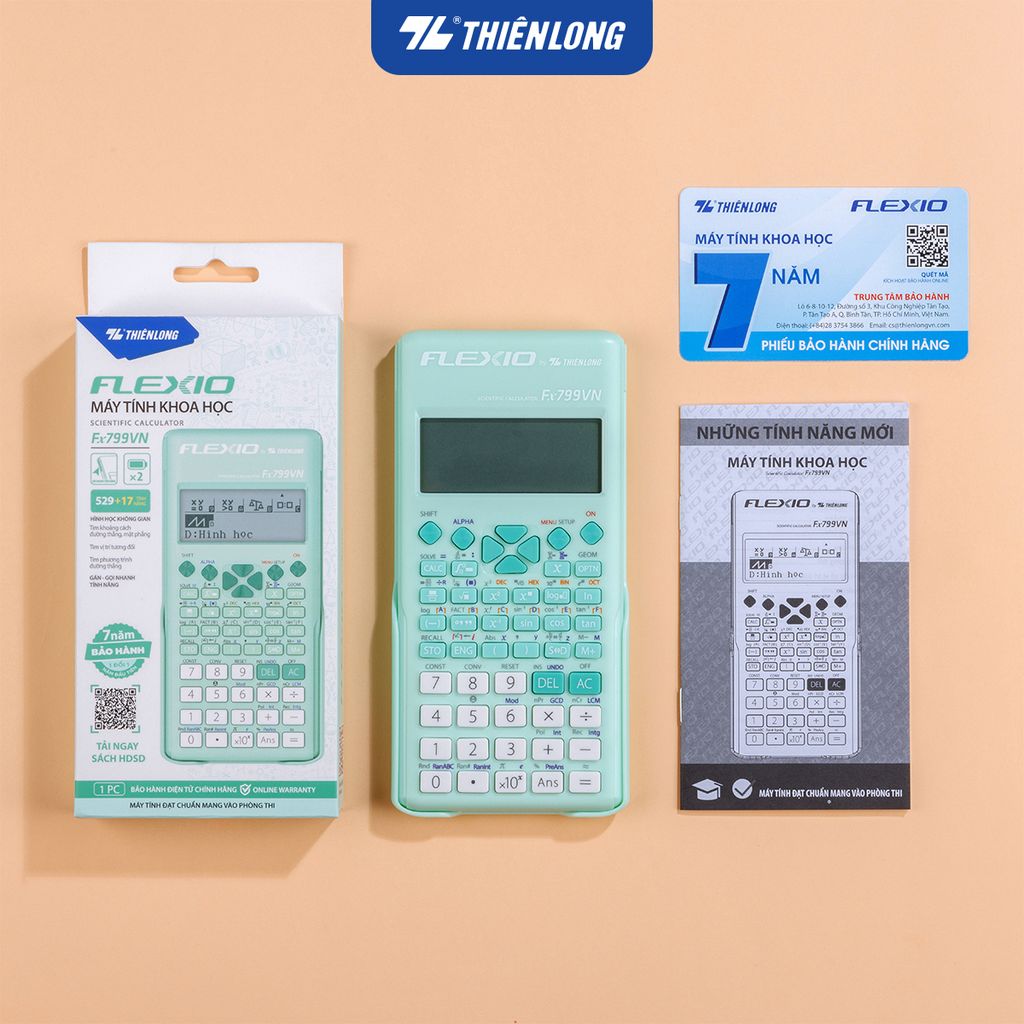 Máy tính khoa học Thiên Long Flexio Fx799VN – Thiên Long Shop