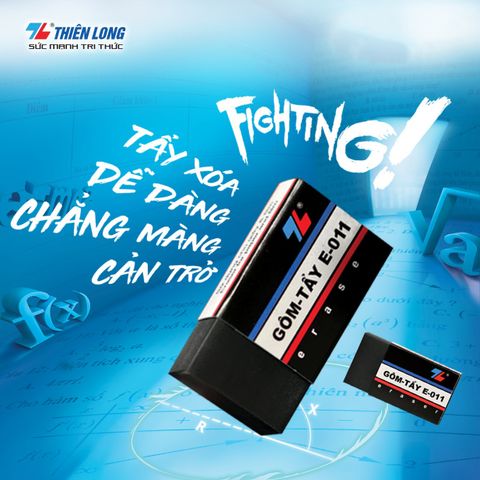 Gôm tẩy Creativ Thiên Long E-031 - tiêu chuẩn châu Âu – Thiên Long Shop