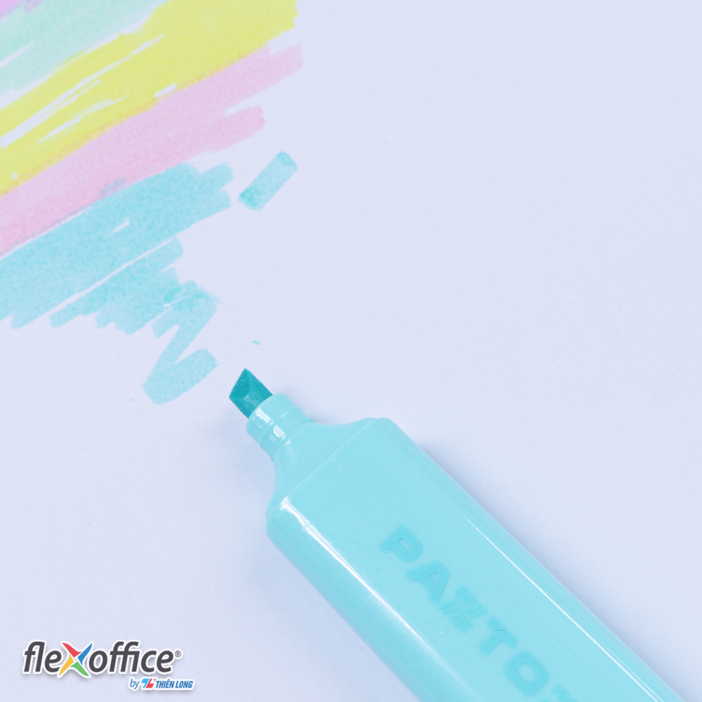 Bút dạ quang màu Pastel Thiên Long Flexoffice Pazto FO-HL009/VN – Thiên ...