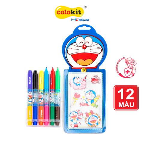 Bút dạ màu - bút marker Thiên Long Colokit ART MARKER - Tặng sổ Sketch ...