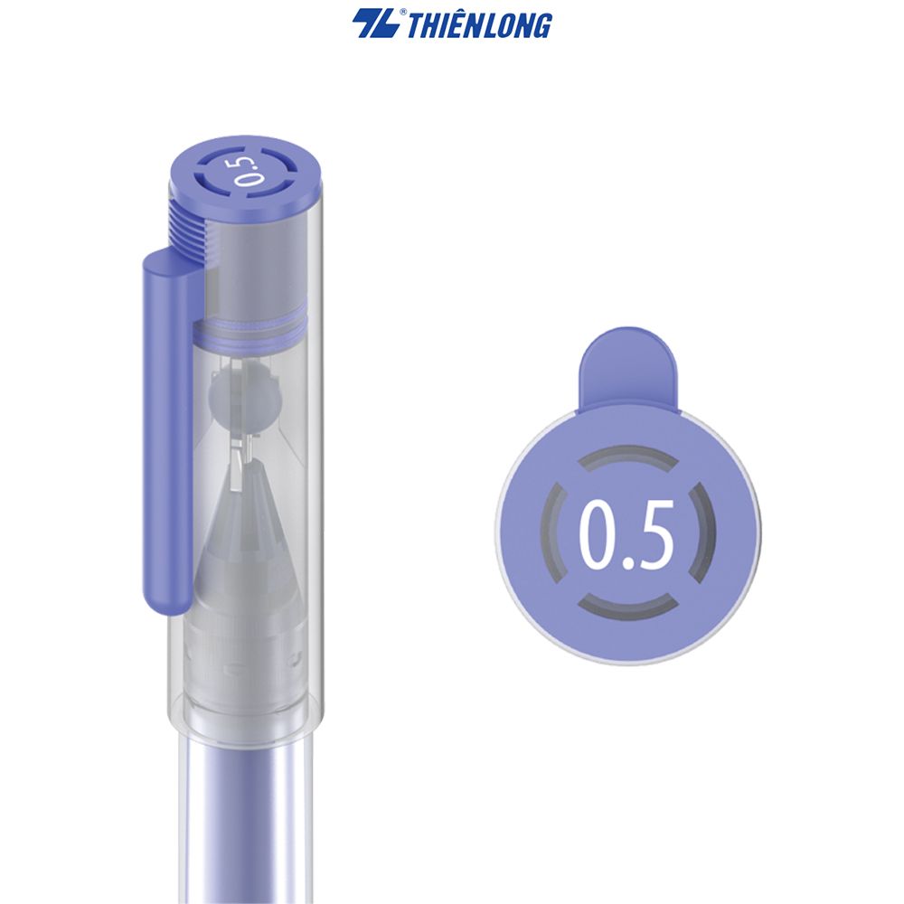 Bút gel mực khô nhanh - nét viết êm mượt Flexgel Thiên Long GEL-042 ...