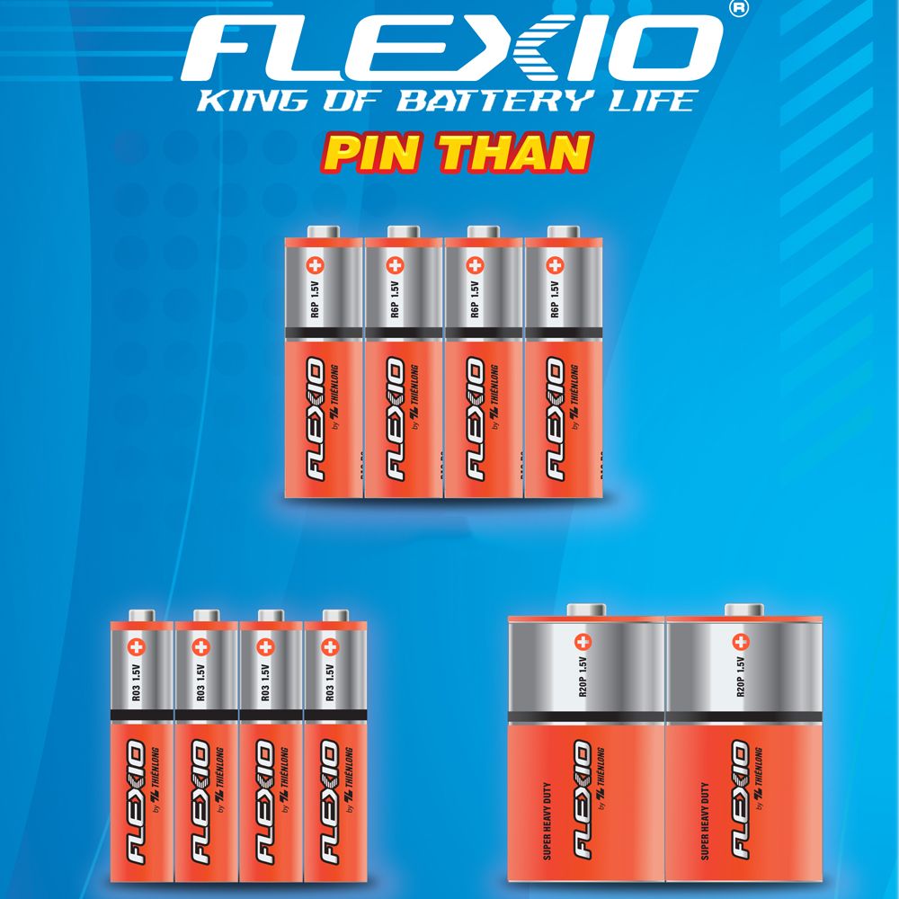 Pin AA Thiên Long Flexio R6/4 – Thiên Long Shop