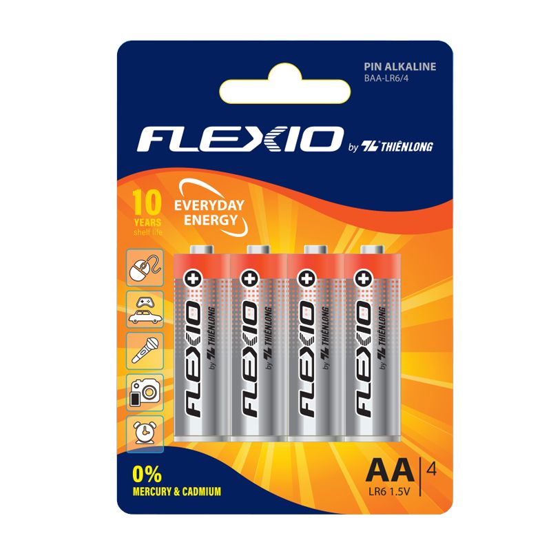 Pin Alkaline AA Thiên Long Flexio – Thiên Long Shop