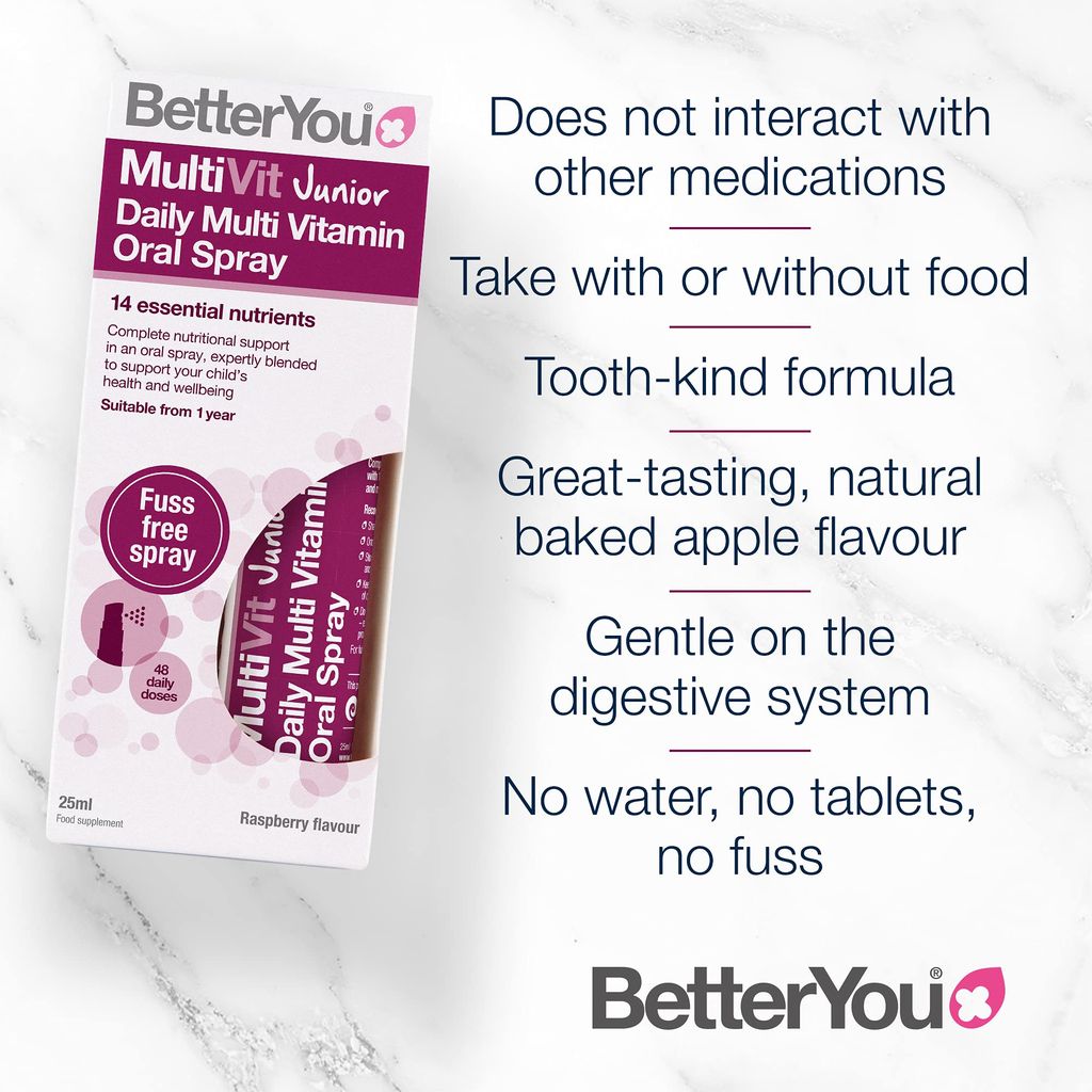 Vitamin Tổng Hợp BetterYou MultiVit Oral Spay Anh 25ml Dạng xịt – Tã ...