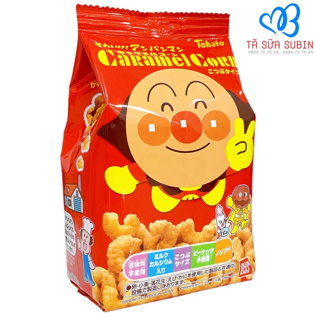 Bánh Snack Tohato Apaman Nhật Bản 53gr Vị Caramel Cho Bé Từ 7 Tháng ...