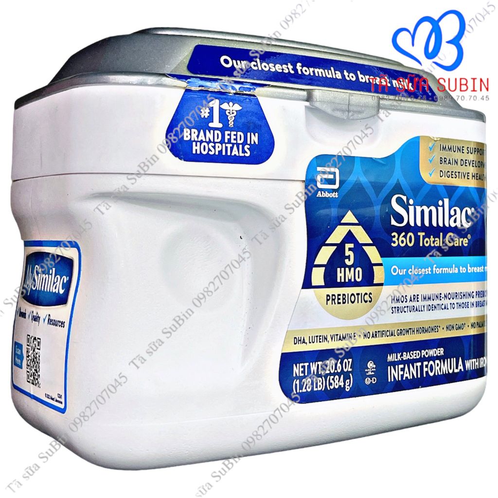Sữa Similac 360 Total Care 5HMO Prebiotic Mỹ – Tã Sữa SuBin