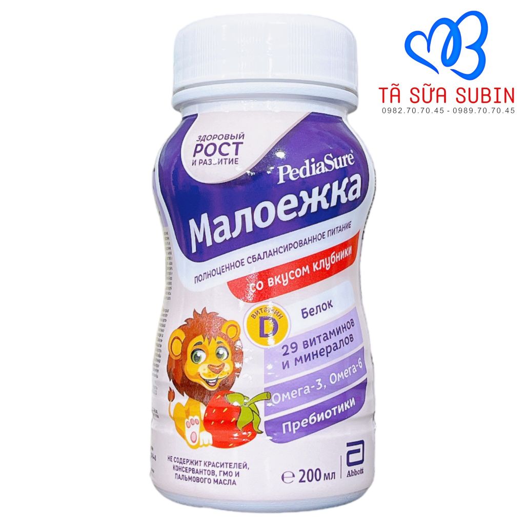 Sữa Pediasure Nước Nga 200ml – Tã Sữa SuBin