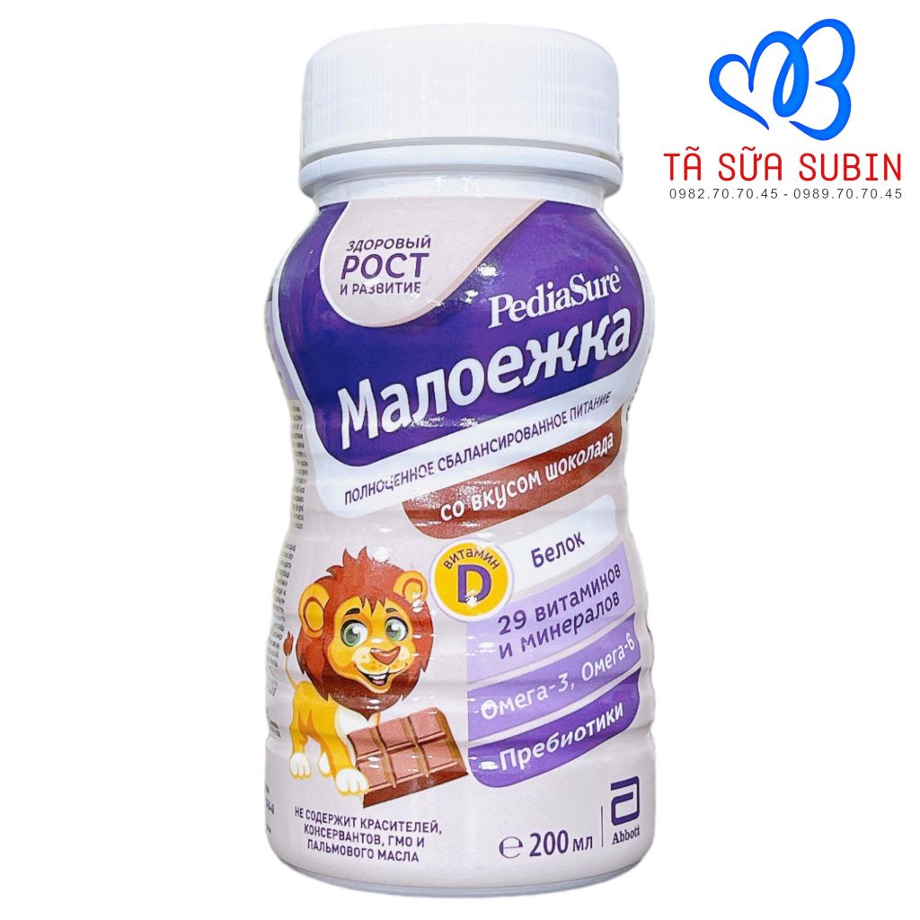 Sữa Pediasure Nước Nga 200ml – Tã Sữa SuBin