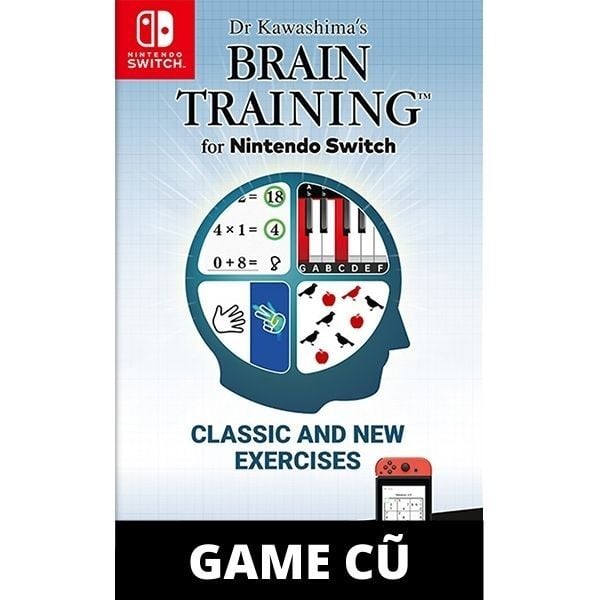 Dr Kawashima Brain Training cho Nintendo Switch Second-hand – nShop ...