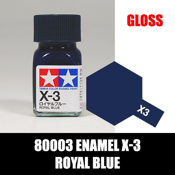 Sơn Tamiya Enamel X-3 Royal Blue 80003 – nShop - Game & Hobby