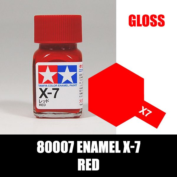 Sơn Tamiya Enamel X-7 Red 80007 – nShop - Game & Hobby