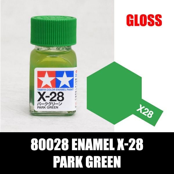 Sơn Tamiya Enamel X-28 Park Green 80028 – nShop - Game & Hobby