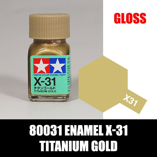 Sơn Tamiya Enamel X-31 Titanium Gold 80031 – nShop - Game & Hobby