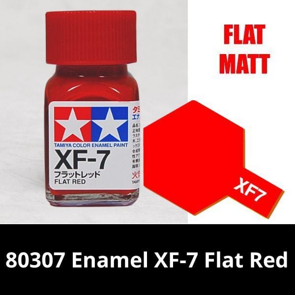 Sơn mô hình Tamiya Enamel XF-7 Flat Red 80307 – nShop - Game & Hobby