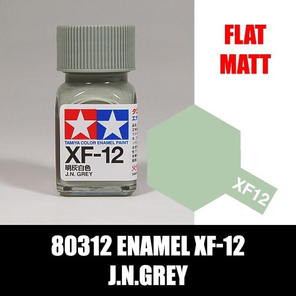 Sơn Tamiya Enamel XF-12 J.N.Grey 80312 – nShop - Game & Hobby